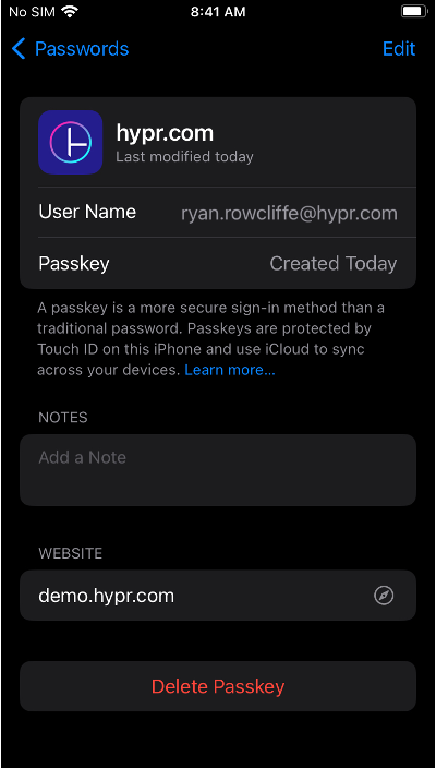 A User's Guide to Passkeys
